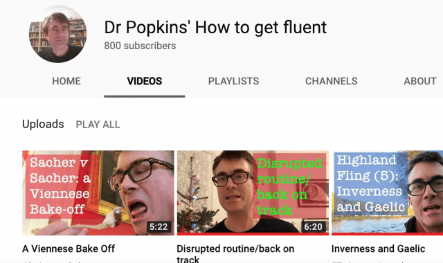 YouTube New style 800 subs 2018-12-29 at 23.39.23 - How to get fluent ...